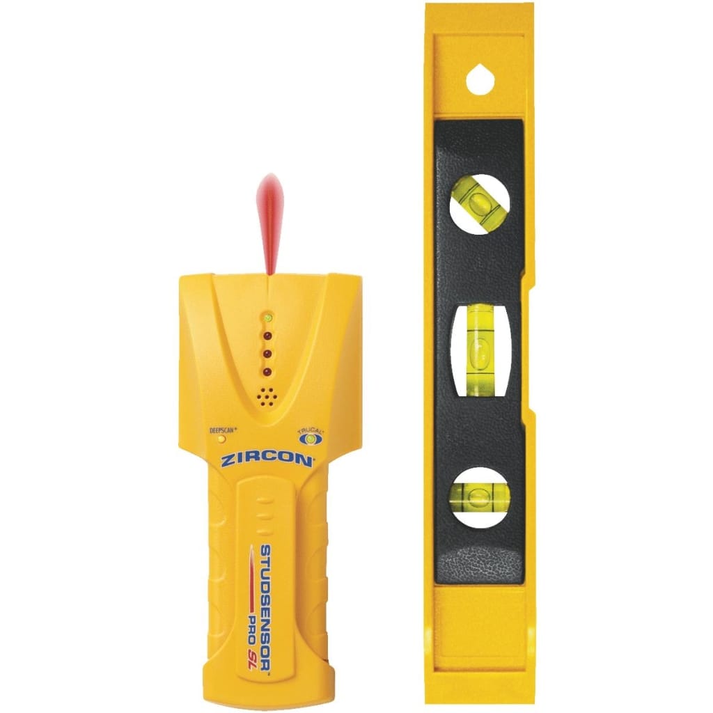 Zircon StudSensor Pro SL Stud Finder with Level - MacDonald Industrial ...