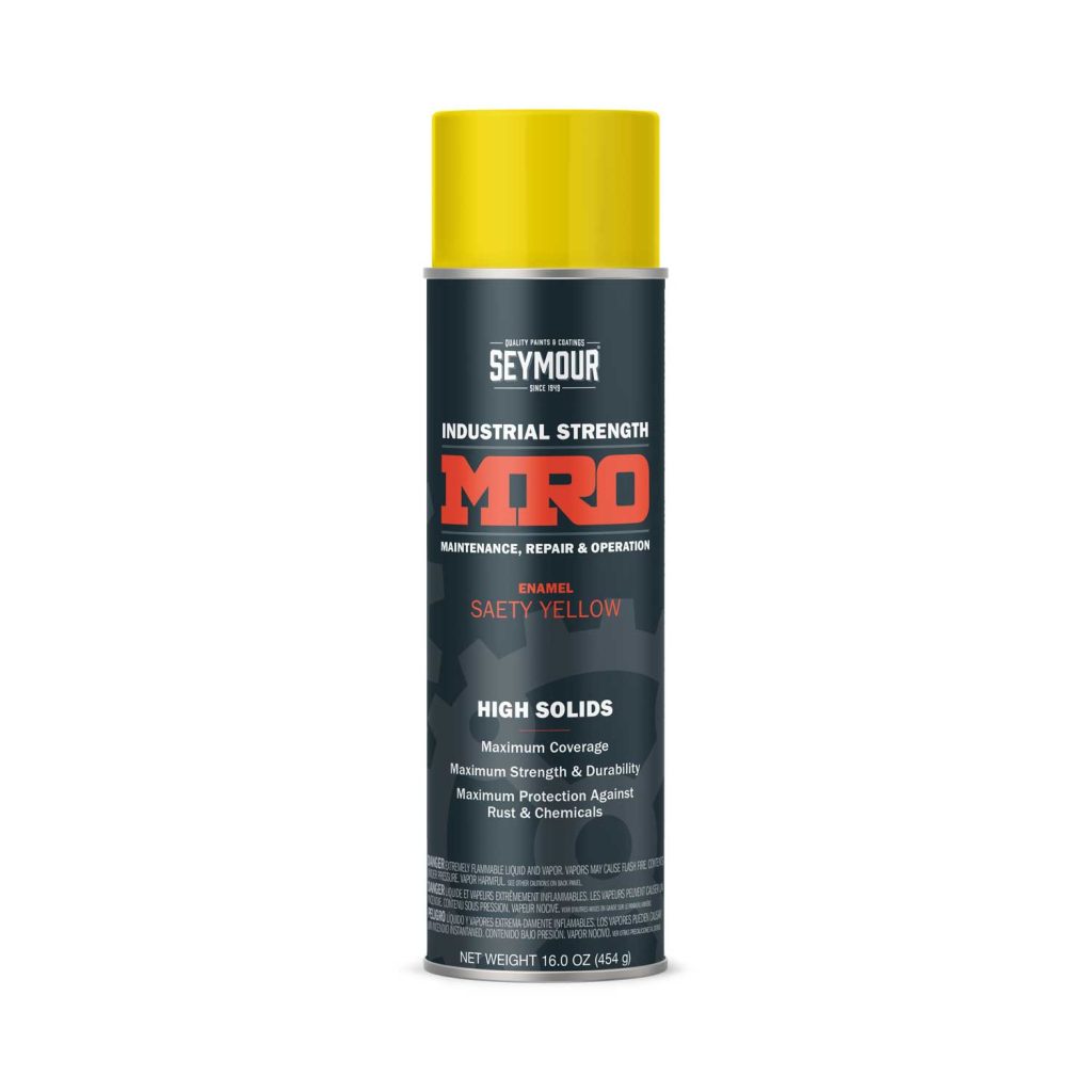 Seymour MRO Safety Yellow Spray Paint 16 Oz. 620-1419 - MacDonald ...